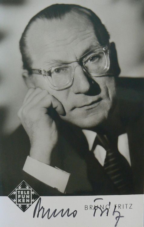 Bruno Fritz (1900-1984) Schauspieler - Autogramm (Gebraucht) in ...