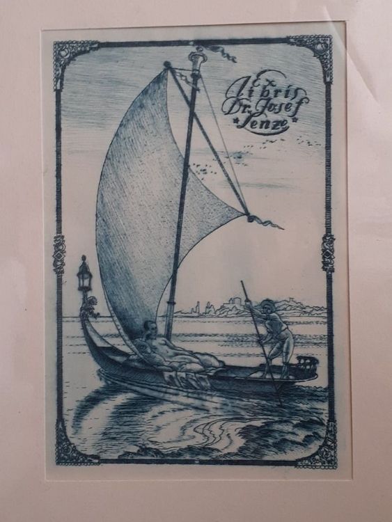 Radierung Dr. Josef Lenze Ex Libris (Gebraucht) in Mörschwil für CHF 75 ...
