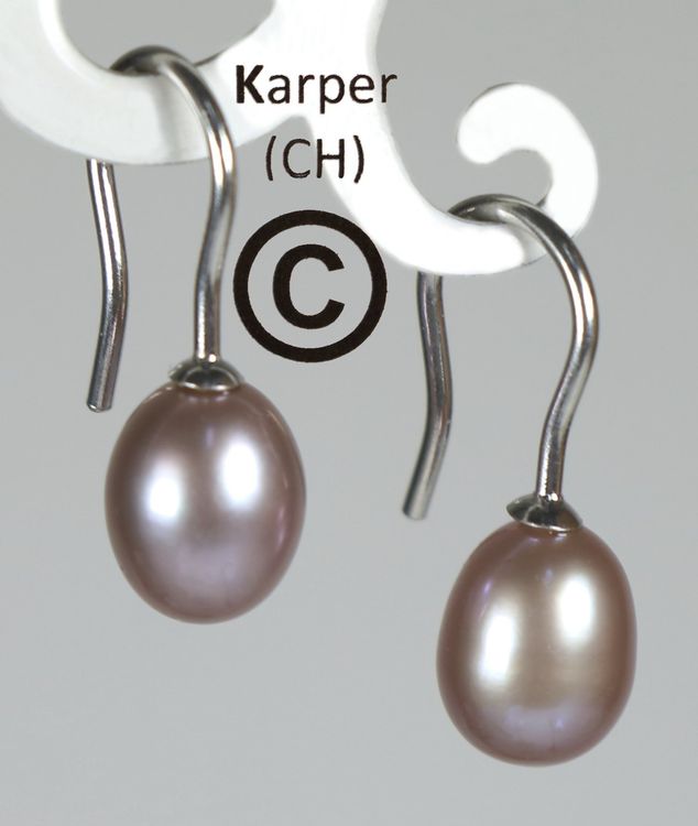 ZuchtPerlen Ohrringe / B.Oreille Perle de culture, S 925 Rho (Neu und originalverpackt) in ...