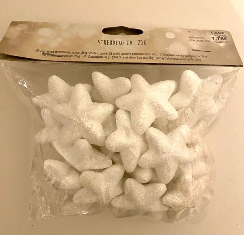 NEU! Weihnachtsdeko Streudeko Sternen | Kaufen auf Ricardo