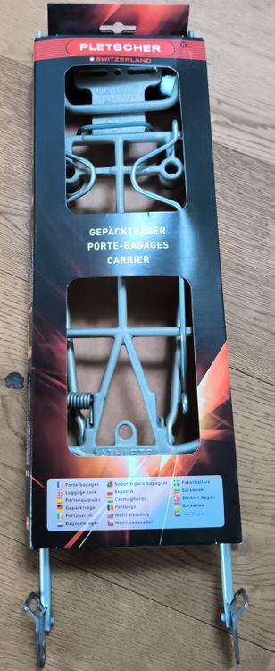 Neuer Pletscher Gepäckträger Athlete, perfekt für Velotouren (Neu und ...