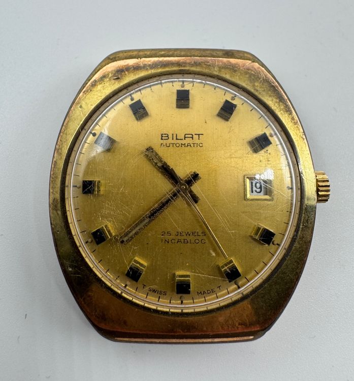 Bilat Herrenarmbanduhr Automatic 25 Jewels Incabloc Swiss (Gebraucht) in Sachseln für CHF 30 ...