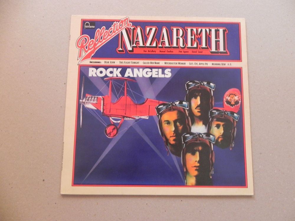 LP Engl. Hardrock Band Nazareth 1973 Reflection Rock Angel (Gebraucht ...