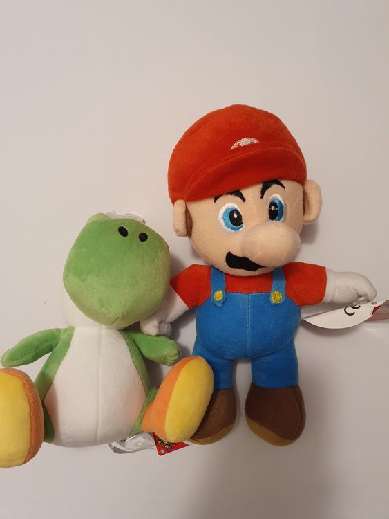 Super Mario und Yoshi Kombi Set / Plüschtier Nintendo #L (Gebraucht) in ...