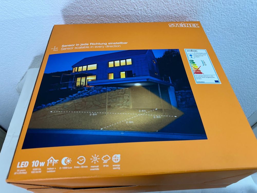 Steinel Innen- und Aussenleuchte DL Vario Quatro Sensor (Neu (gemäss ...