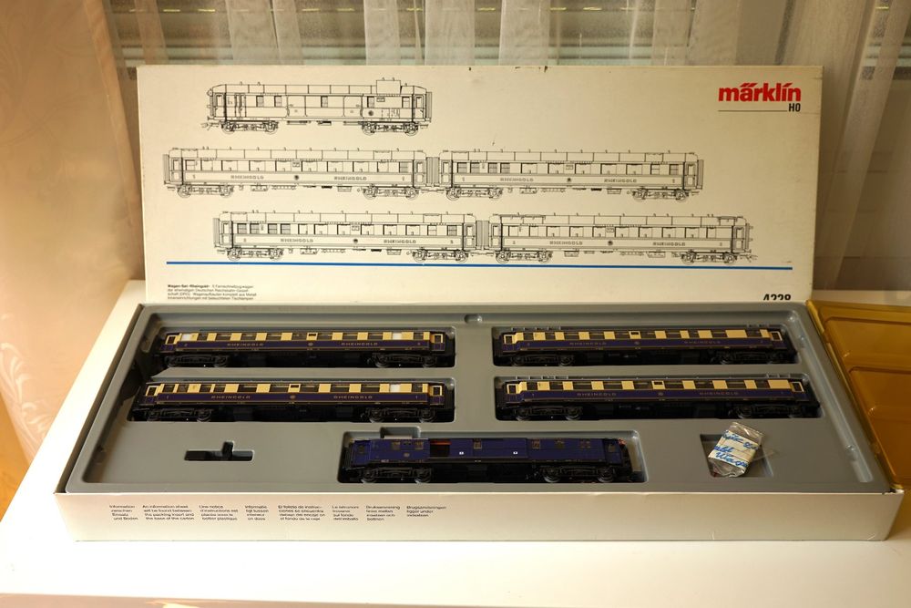 Märklin Wagenset Rheingold | Kaufen auf Ricardo