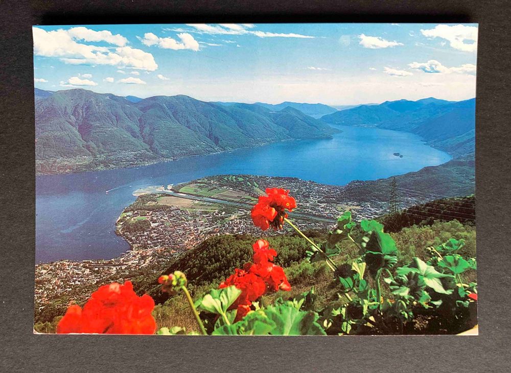 AK Locarno Ascona vista da Cardada (Gebraucht) in Goldau für CHF 2 – mit Lieferung auf Ricardo ...