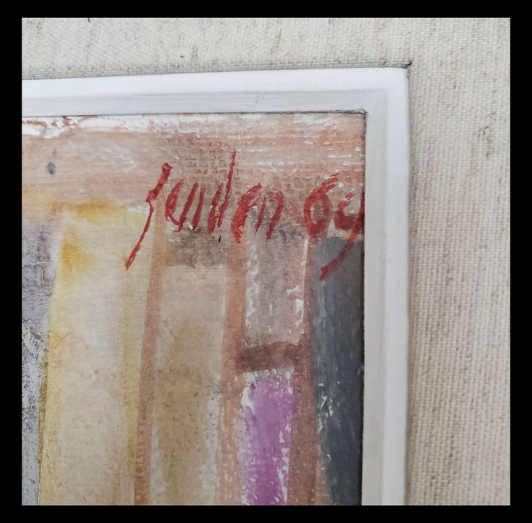 RUDOLF ZENDER - Portrait Mannes Ölgemälde sign u. datiert (Gebraucht ...