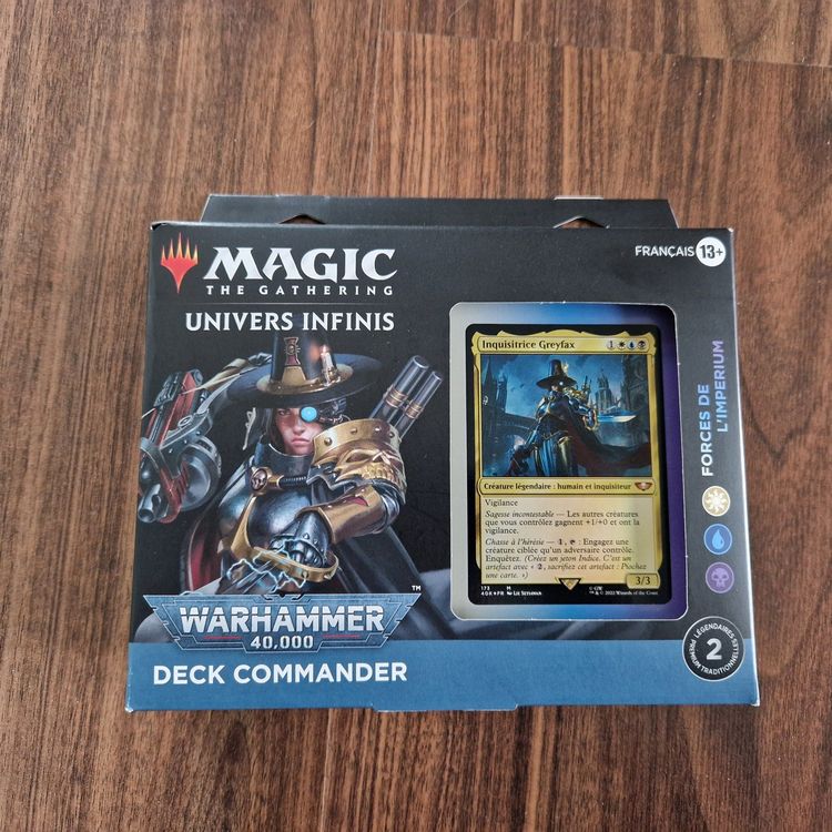Warhammer 40,000 - Deck Commander - Forces de l’Imperium (Neuf avec emballage d'origine) à La ...