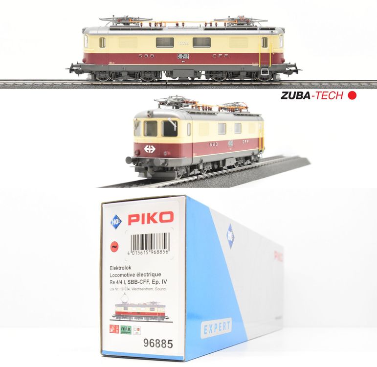 Piko 96885 E-Lok Re 4/4 I TEE SBB, H0 WS Digital Sound OVP (Nuovo ...