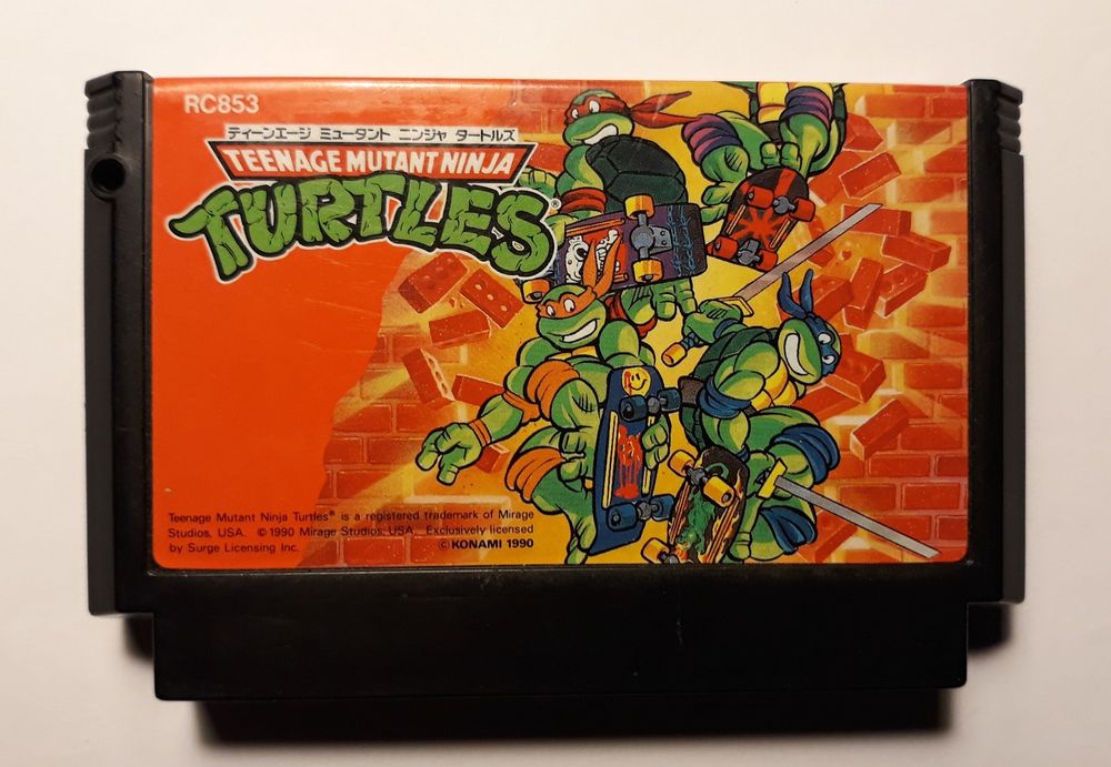 Teenage Mutant Ninja Turtles ☠️ Famicom FC JPN | Kaufen auf Ricardo