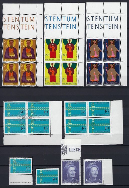 Block Serie Fürstentum Lichtenstein gest.+ postfrisch | Kaufen auf Ricardo