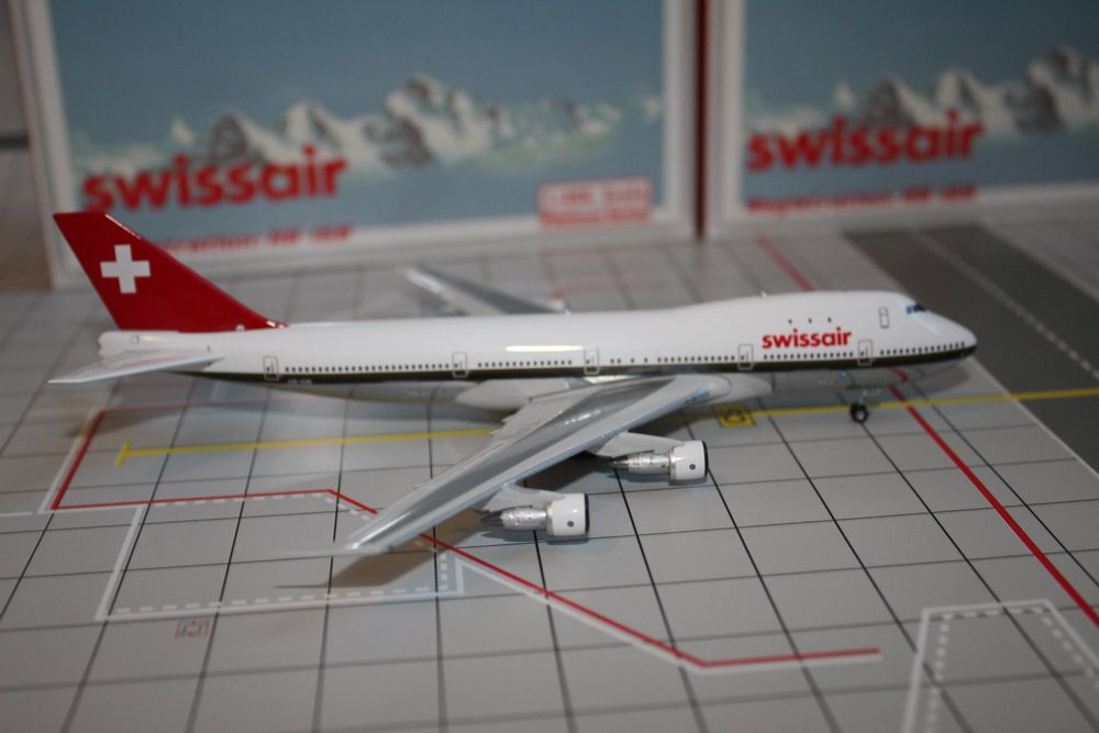 Swissair B747-300 (HB-IGB) "Zürich", 1:400 | Kaufen auf Ricardo