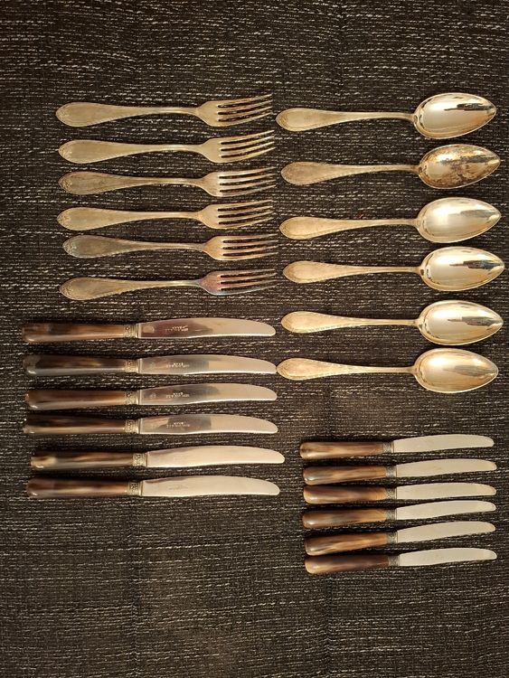 Silberbesteck set silber 90 (Gebraucht) in Lengnau BE für CHF 65 – mit Lieferung auf Ricardo kaufen