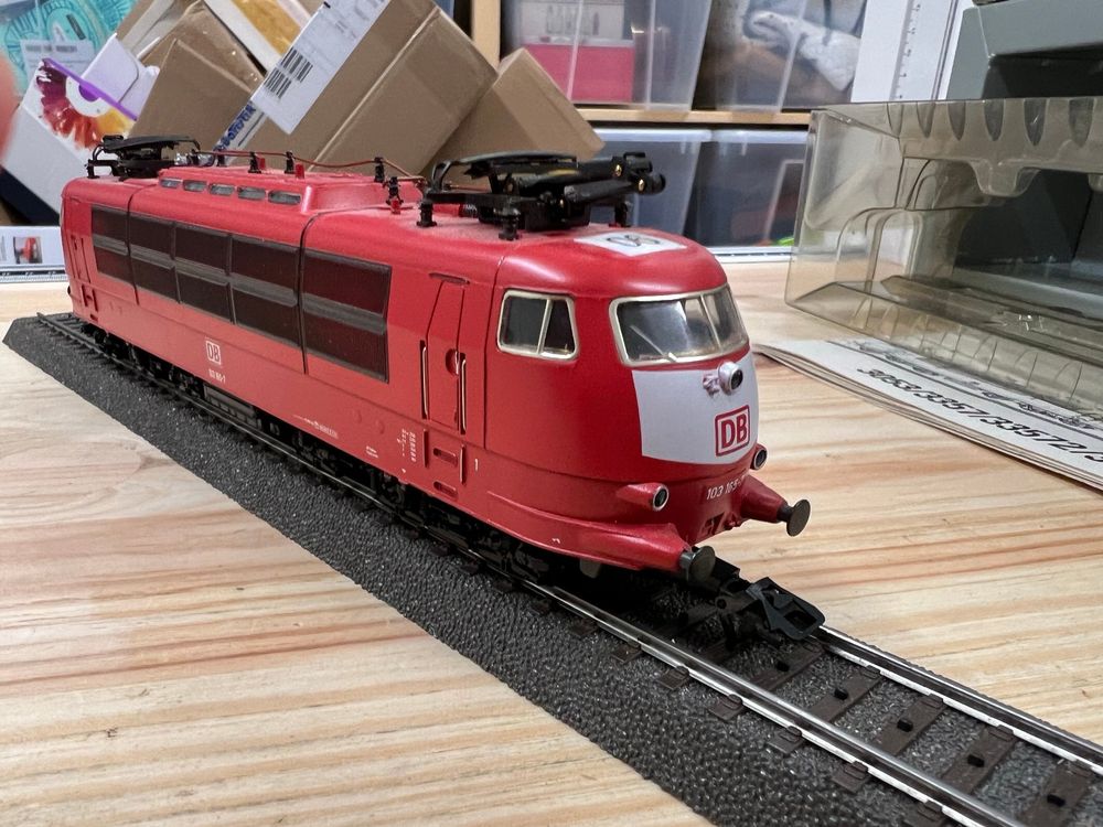 Märklin 37572, DB E-Lok BR 103 + OVP + Digital (Gebraucht) in Brislach ...