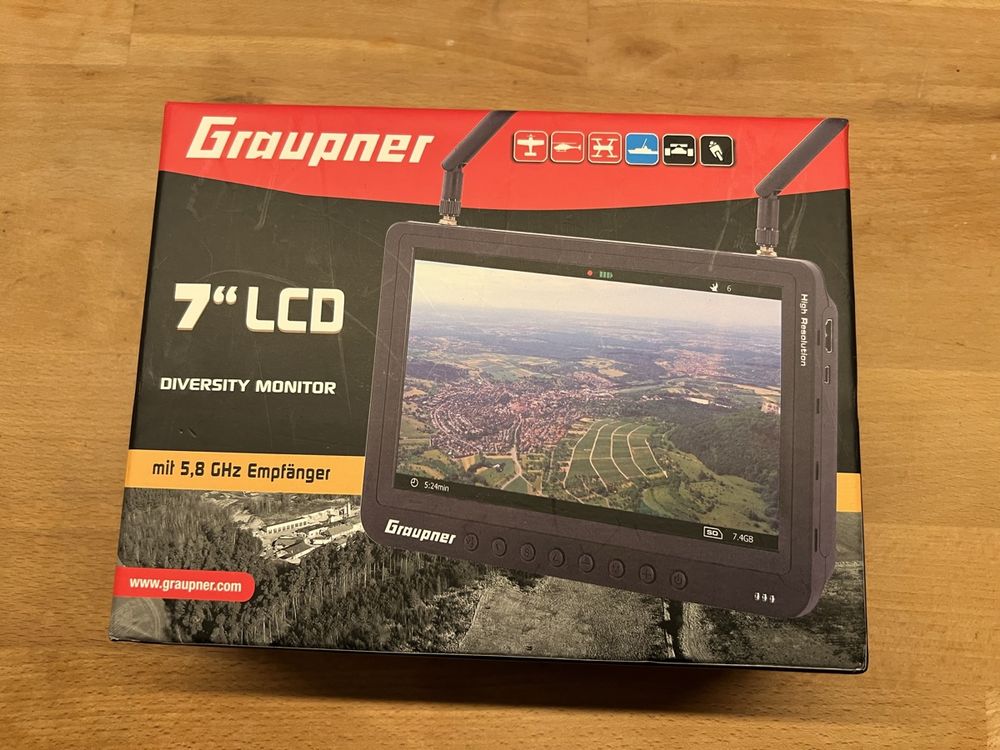 FPV Graupner Monitor (Neu (gemäss Beschreibung)) in Nürensdorf für CHF ...