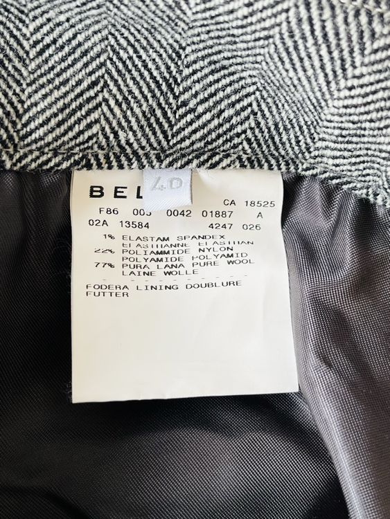 Pantalon vintage élégant BELFE laine gris anthracite T S (Neuf (Voir ...