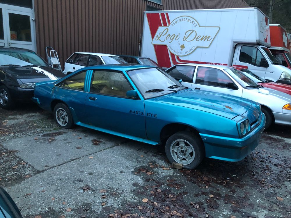 Opel manta b GTE (D'occasion) à Lossy pour CHF 1500 – retrait ...