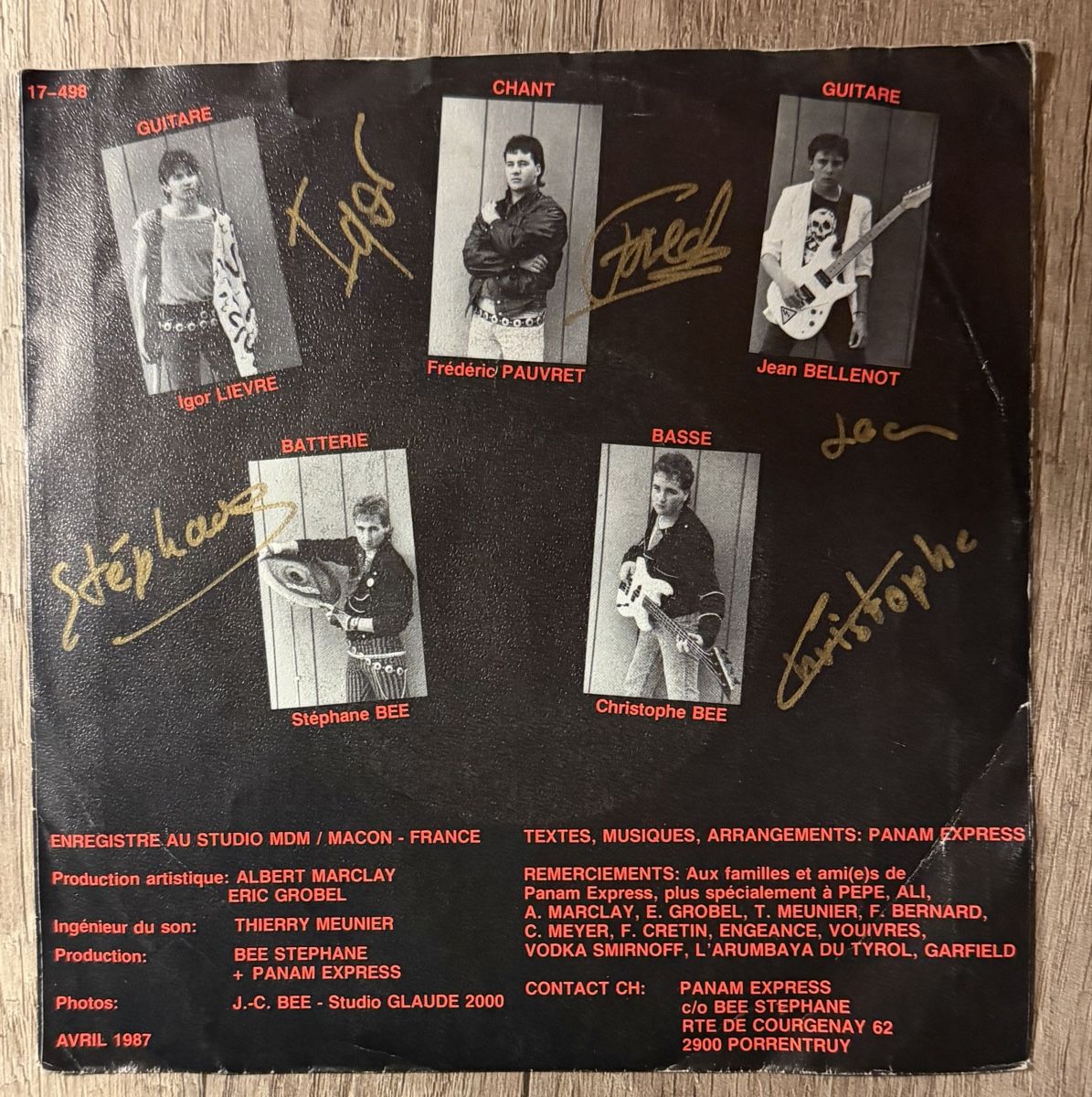 Panam Express, Réveille moi - Tout droit, single 1987 (D'occasion) à ...