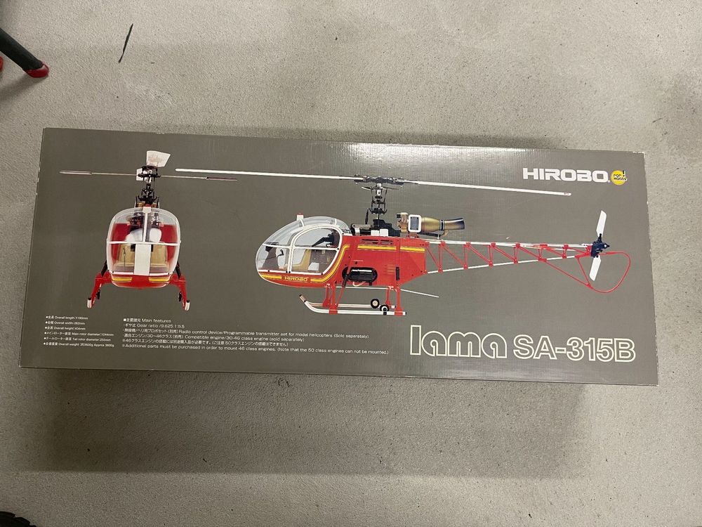 Hirobo Lama SA-315B Neu! 3 Blatt Kopf! (Neu (gemäss Beschreibung)) in Utzenstorf für CHF 601 ...