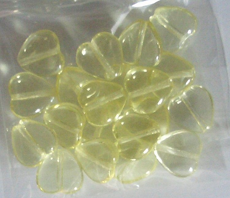 Glasperlen Herzen Gelb 10 mm (Neu und originalverpackt) in Gunzwil für CHF 1.5 – mit Lieferung ...