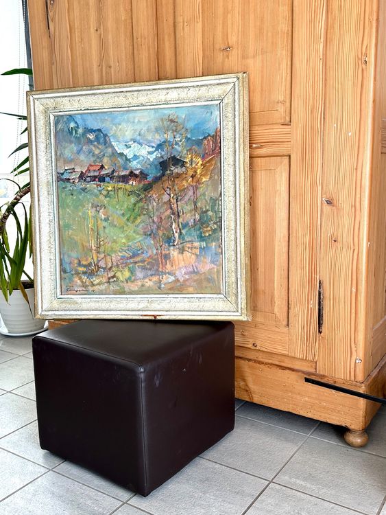 Armin Schwarzenbach (1914-2000) Grosses Gemälde (Gebraucht) in Waltenschwil für CHF 690 – nur ...