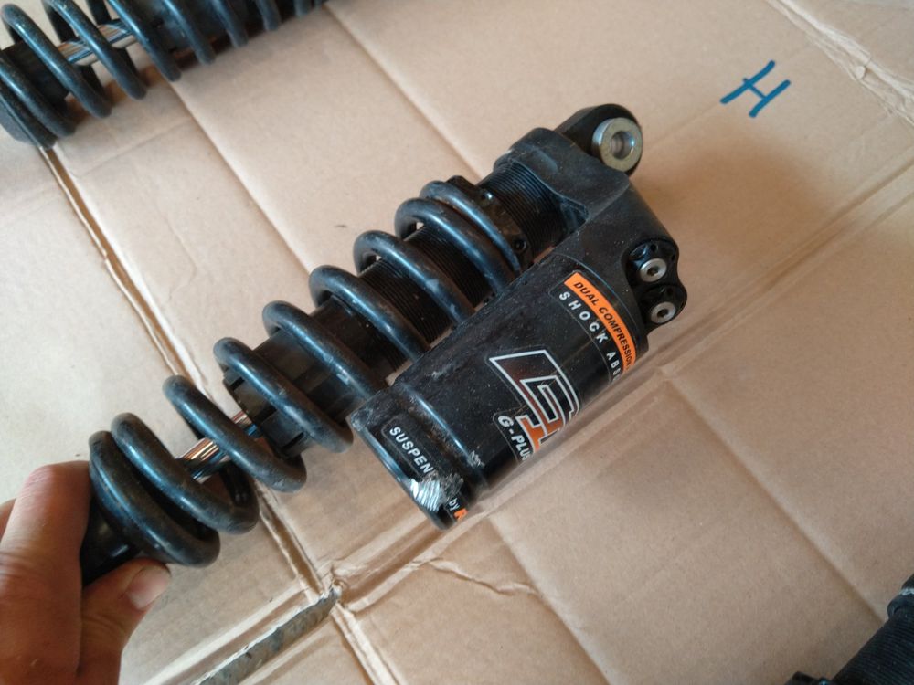 Yamaha Raptor YFM 700 Gewindefahrwerk mit Tieferlegung (Gebraucht) in ...