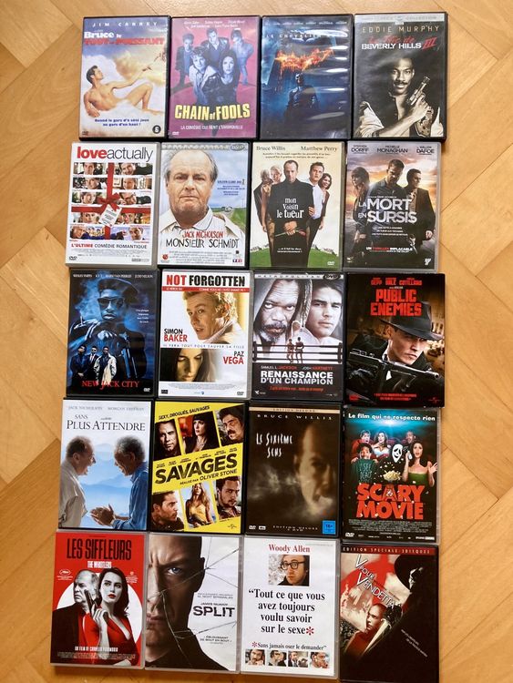 Lot de 20 DVD – Films tout genre | Kaufen auf Ricardo