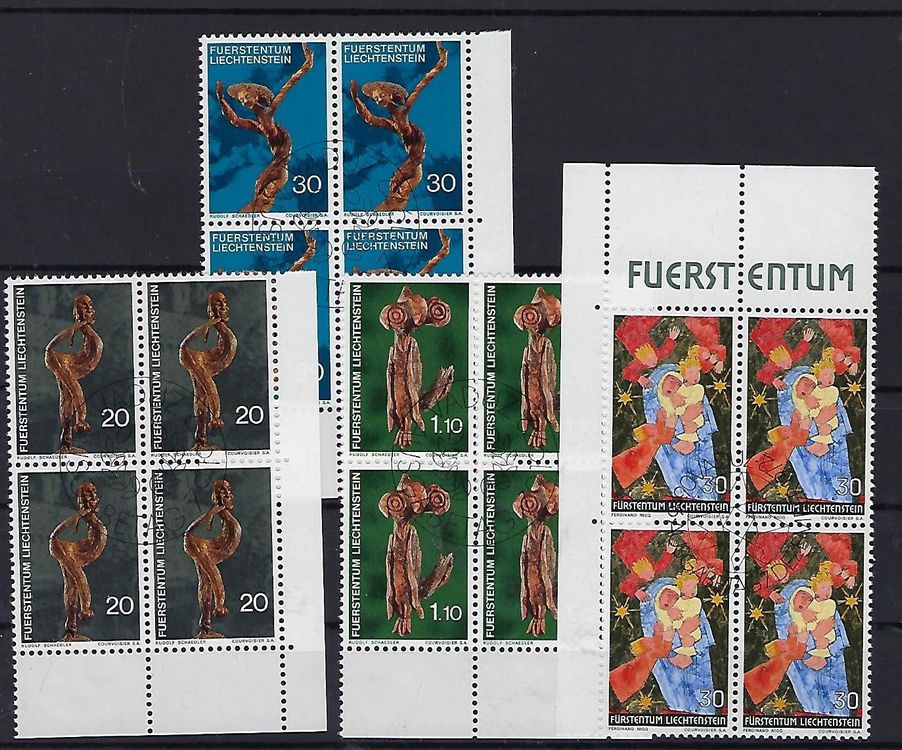 1972 Liechtenstein Viererblocks 11818 | Kaufen auf Ricardo