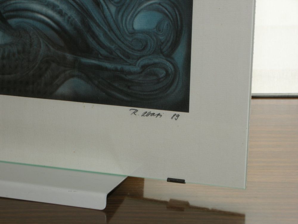 Ralf Abati Lithographie 1989 / Signiert / H.R. Giger (Gebraucht) in Aarau für CHF 108 – mit ...