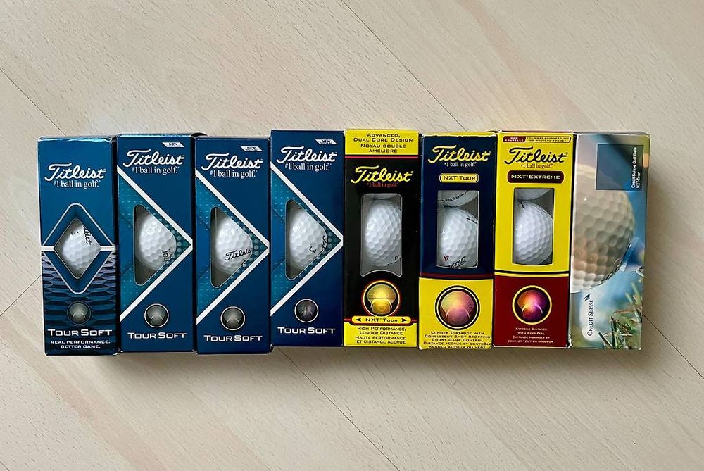 24 Titleist Golfbälle - neu TourSoft-NXT Tour (Neu und originalverpackt ...