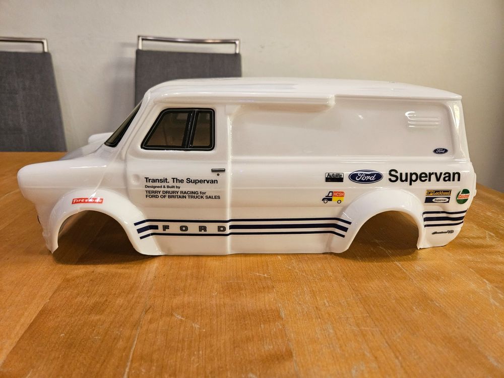 FORD TRANSIT SUPERVAN KAROSSERIE VON L+L MODELS / Mst.1/10 | Kaufen auf ...