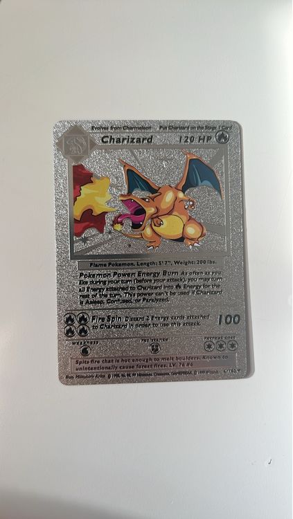 Charizard Pokemon Card - Base Set - Perfect for gifting! (Gebraucht) in ...