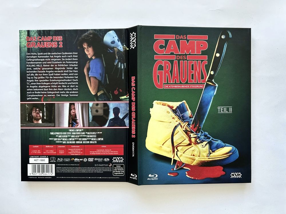 Mediabook - Das Camp des Grauens - Teil ll (Neu (gemäss Beschreibung ...