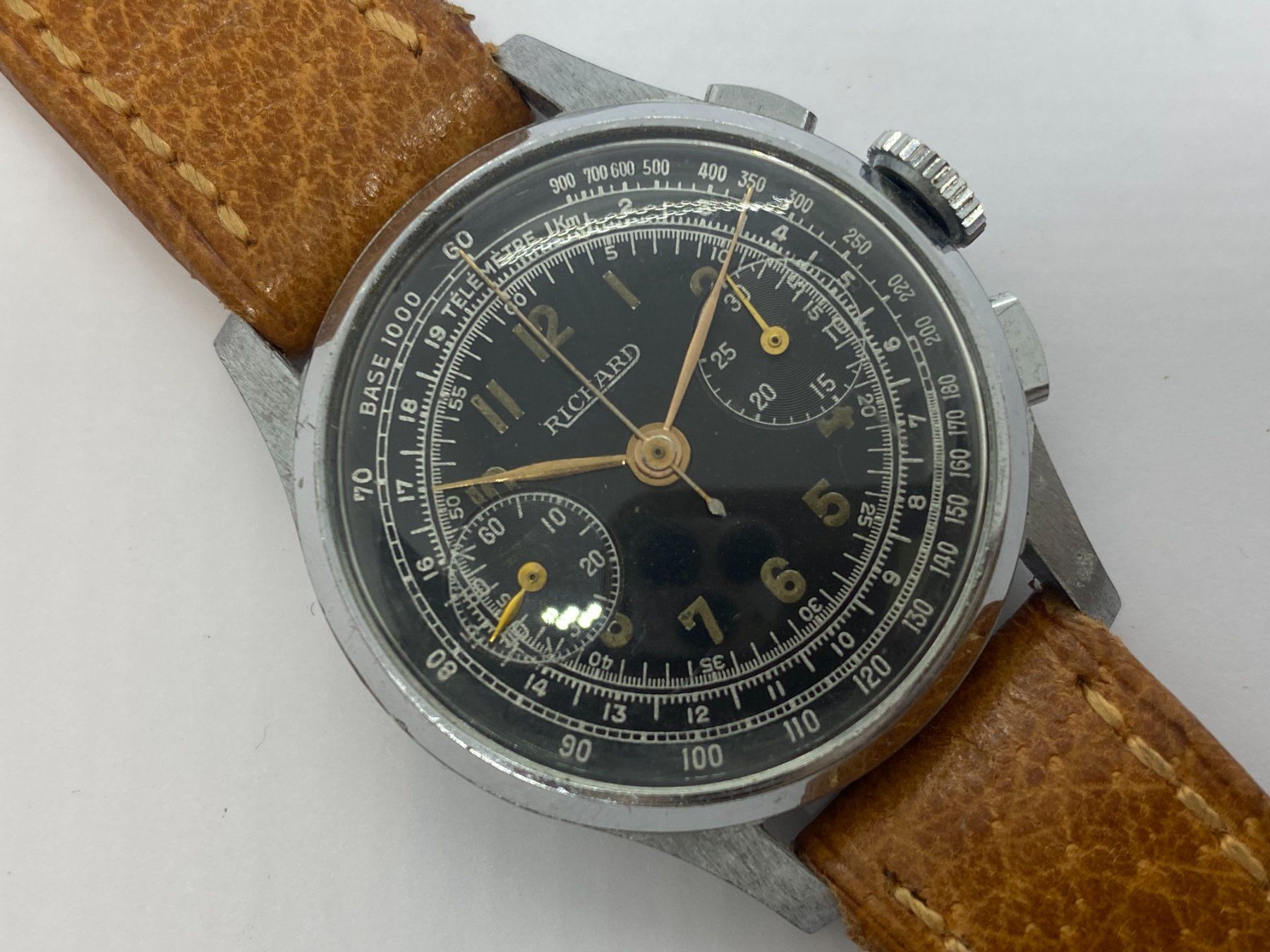 RICHARD CHRONOGRAPH 35mm Handaufzug läuft //H844 (Gebraucht) in Bern ...