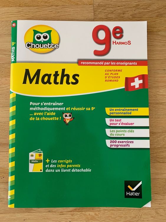 Cahier de révision Maths 9H (Neu und originalverpackt) in Nyon für CHF ...