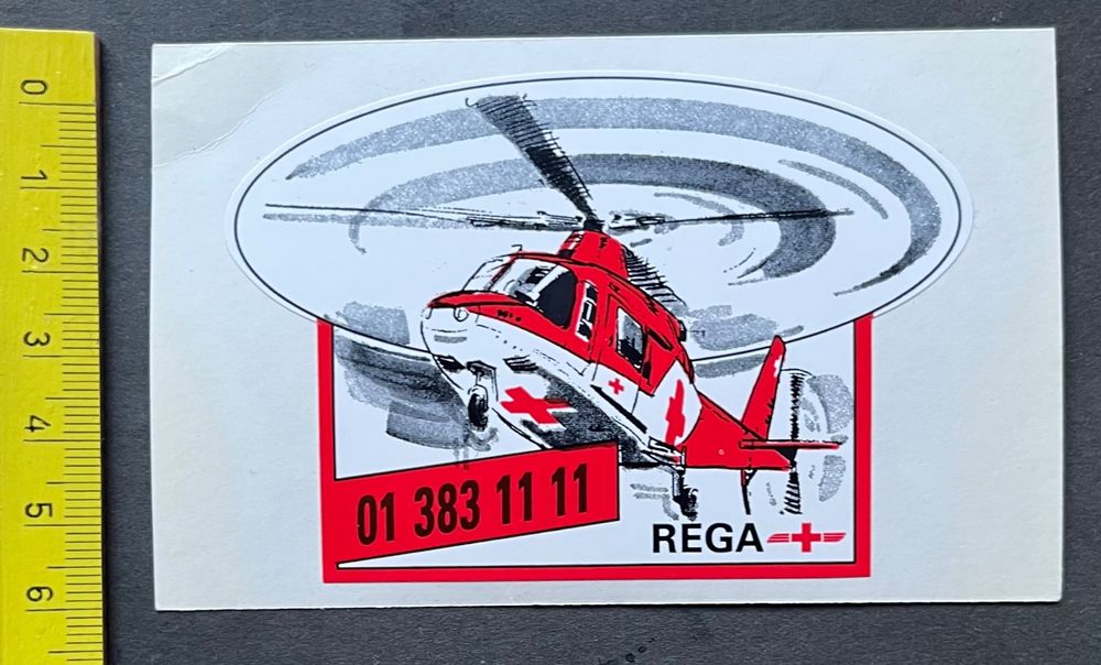 REGA Helikopter/ Sticker Vintage | Kaufen auf Ricardo