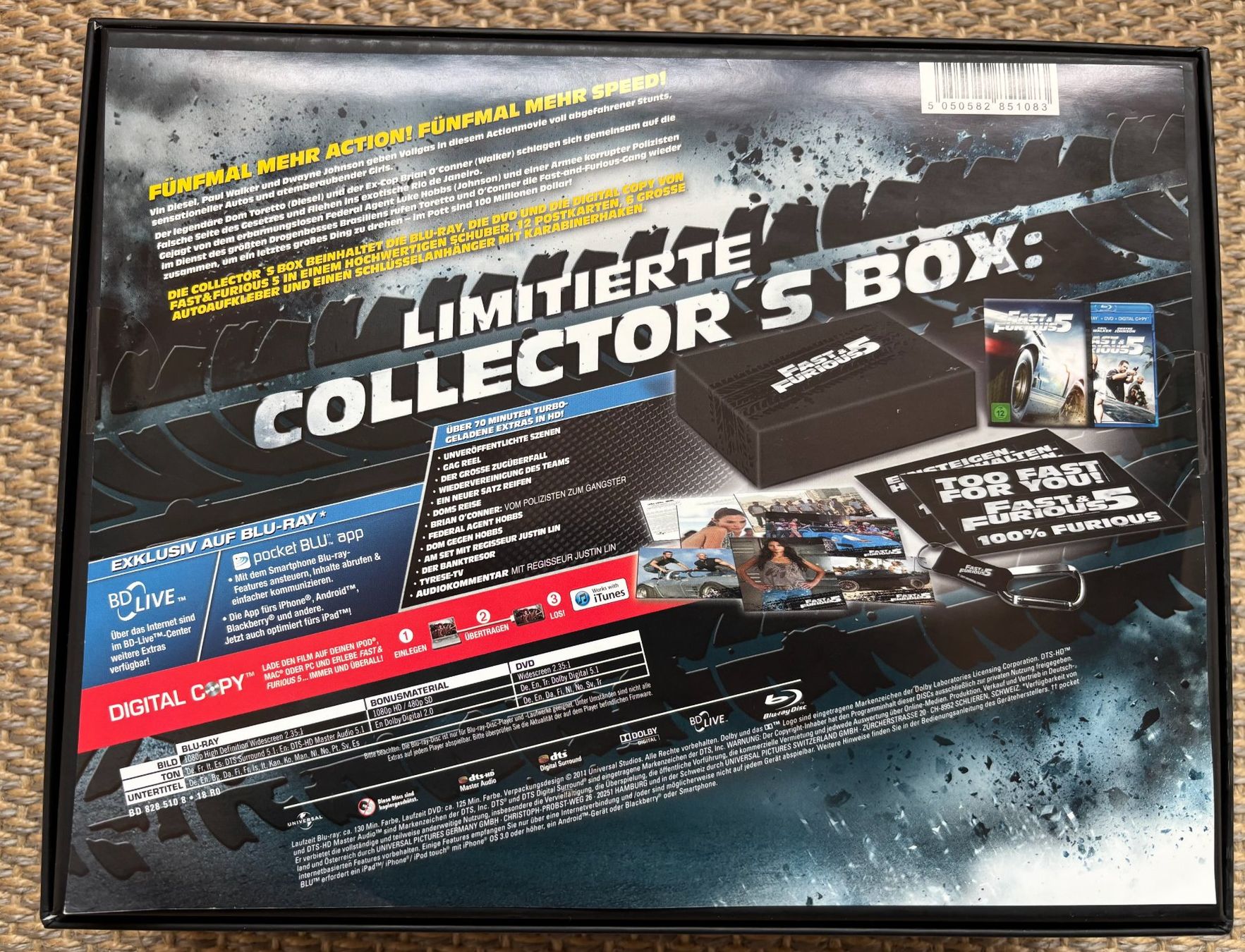 Fast & Furious 5 - Limited Collectors Edition - Top! (Gebraucht) in ...