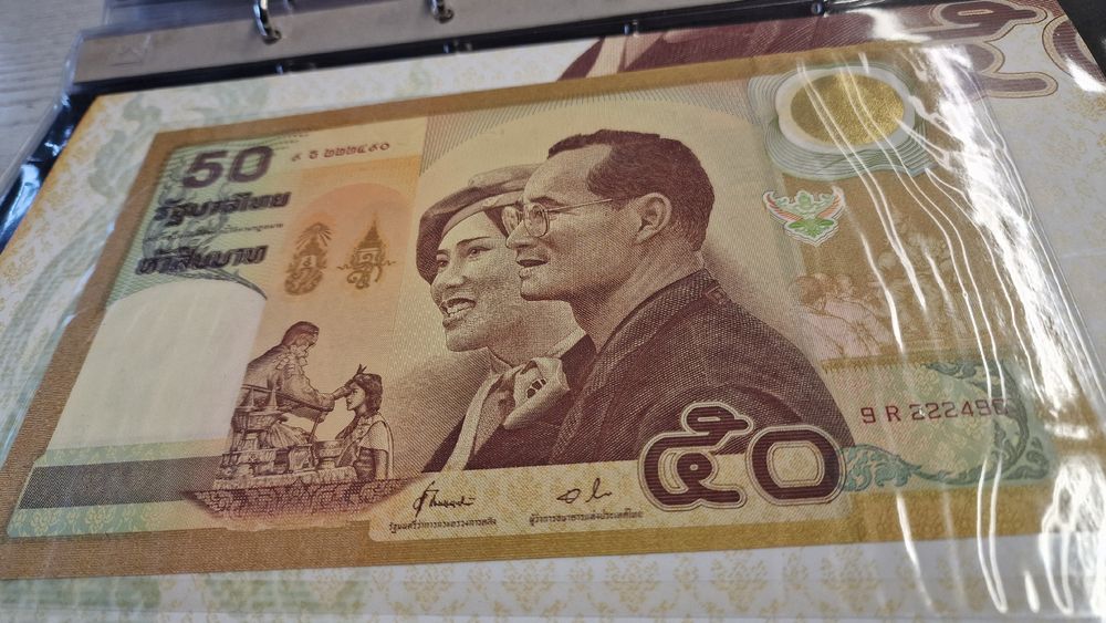 Thailand 50 Baht Note – Seltenes Sammlerstück! 🇹🇭💰 (Neu und ...