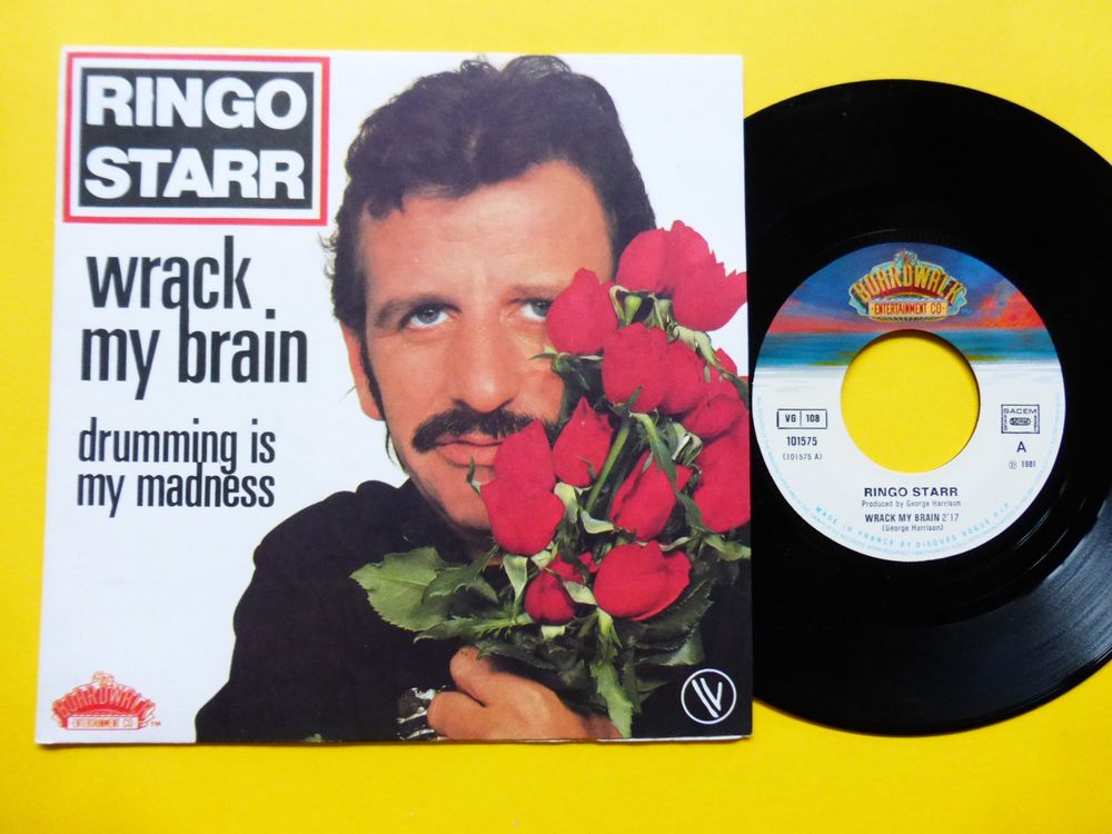 RINGO STARR 7" WRACK MY BRAIN (FRANCE) | Kaufen auf Ricardo