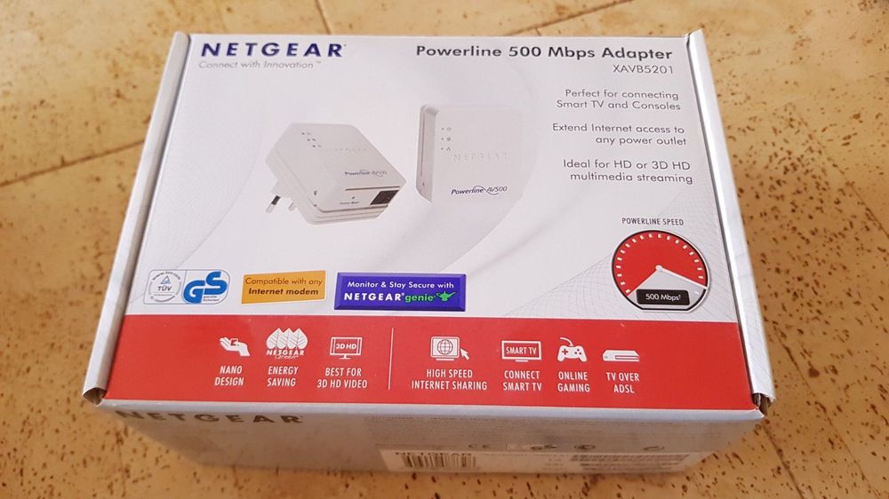 Netgear 500 Mbps Powerline Set XAVB5201 | Kaufen auf Ricardo