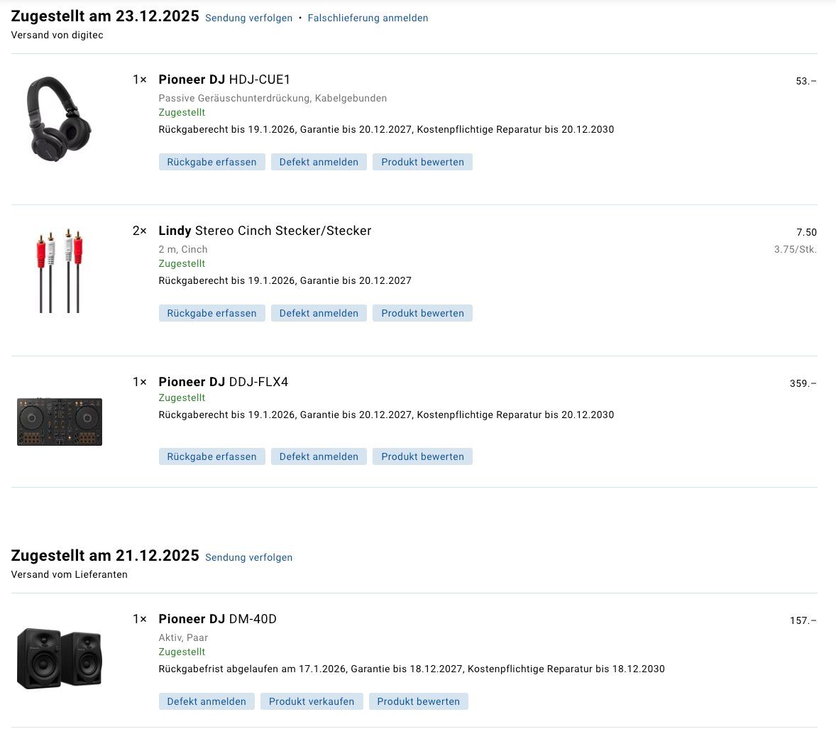 Pioneer DJ Starter-Set: DDJ-FLX4 – Neuwertiger Zustand! (Gebraucht) in ...