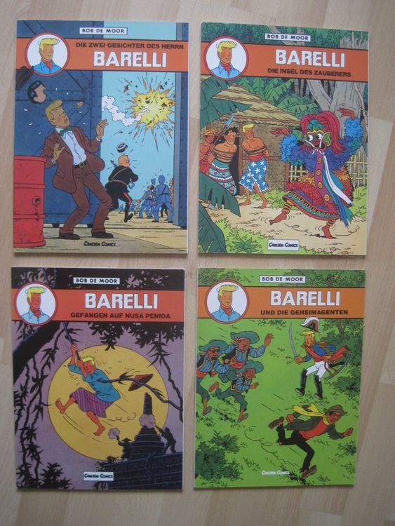 Barelli 1 Auflage Nr 1-4 Comic Alben Carlsen 1984 LOT (Gebraucht) in ...