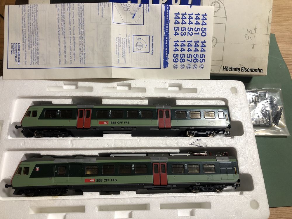 Liliput 14451 NPZ Zug der SBB Prototyp OVP ESU Digital (Neu (gemäss ...