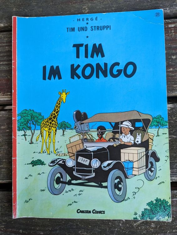 Tim und Struppi, Tim im Kongo, 1985 (Gebraucht) in Goldingen für CHF 5 ...