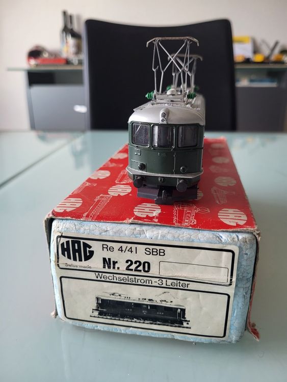 Hag 220 Re4/4 I 10035 ESU MFX V5 AC Digital | Kaufen auf Ricardo