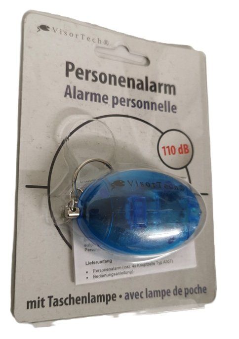 Personenalarm 110 DB + Taschenlampe (neu/OVP) (Neu und originalverpackt ...
