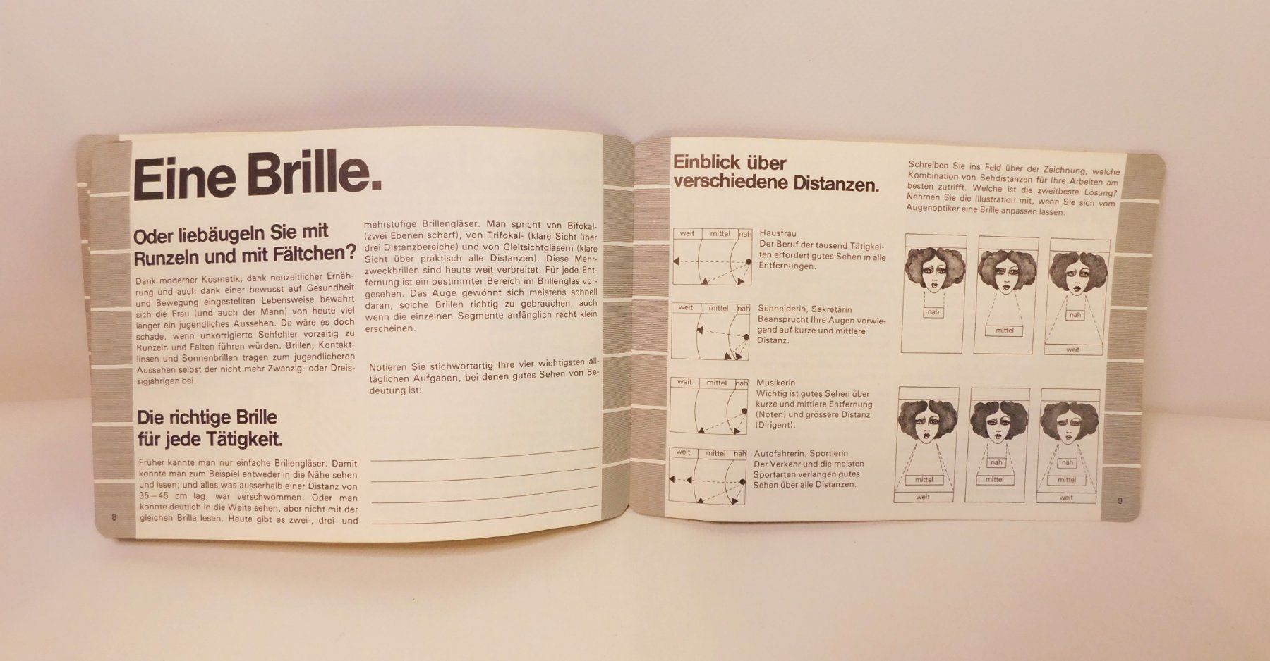 Vintage Broschüre "Mit den Augen einer Frau" Rarität! (Gebraucht) in ...