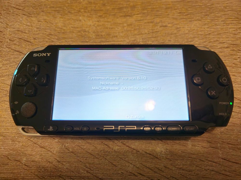 Sony PSP Playstation Portable 3000er Modell (Gebraucht) in Sempach für CHF 85 – mit Lieferung ...