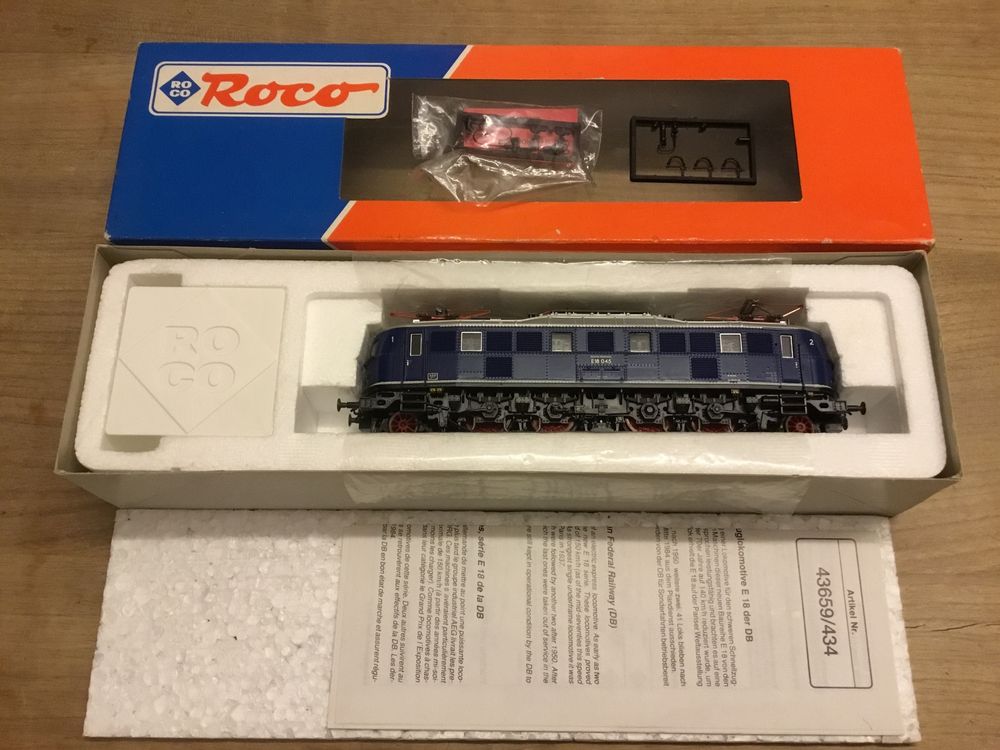 H0 Roco DB E 18 | Kaufen auf Ricardo